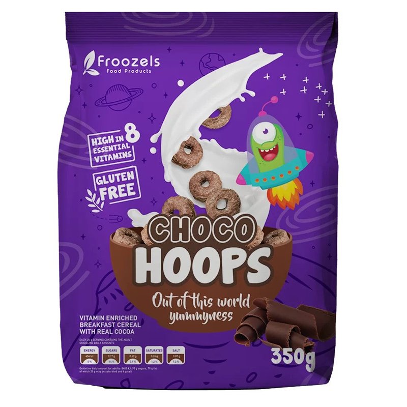 Froozels - Choco Hoops (350G) - Best Before